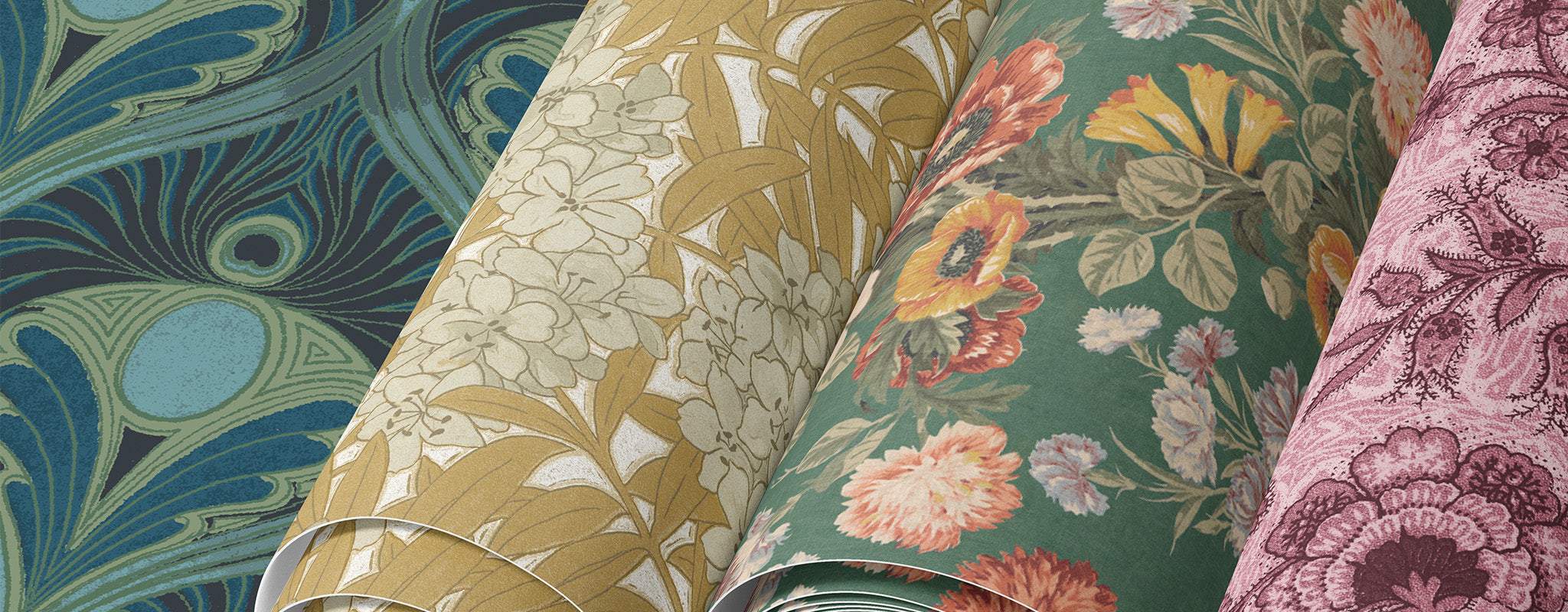 Floral Wallpaper – Baxter Mill Archive